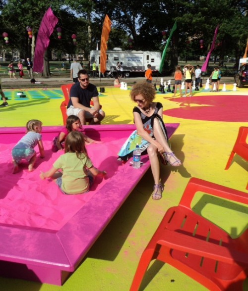 Artblog | “How do you make a magic carpet a reality?” Candy Coated shows us at The Oval