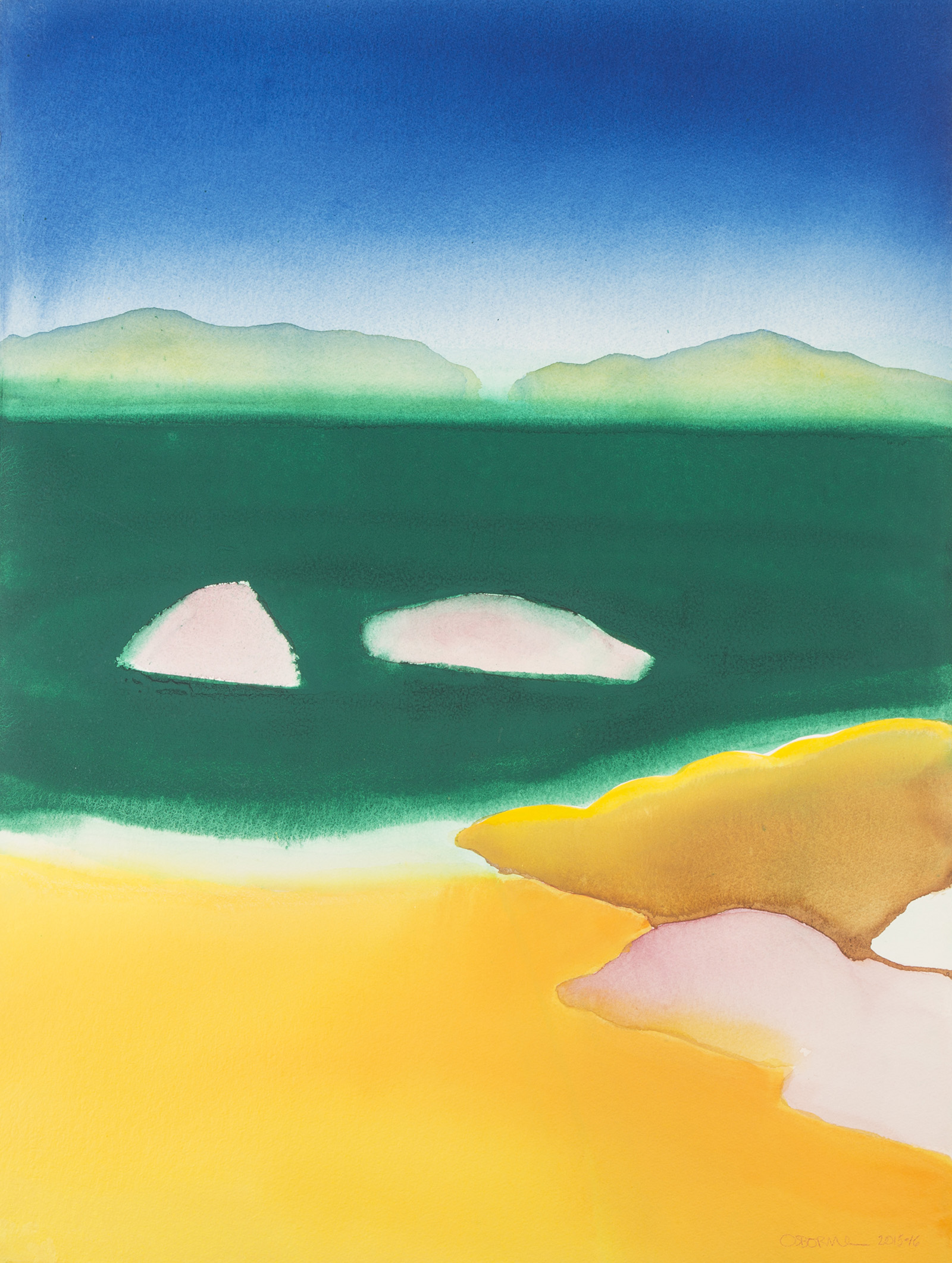 Artblog | Elizabeth Osborne shows color-saturated paintings at Locks ...