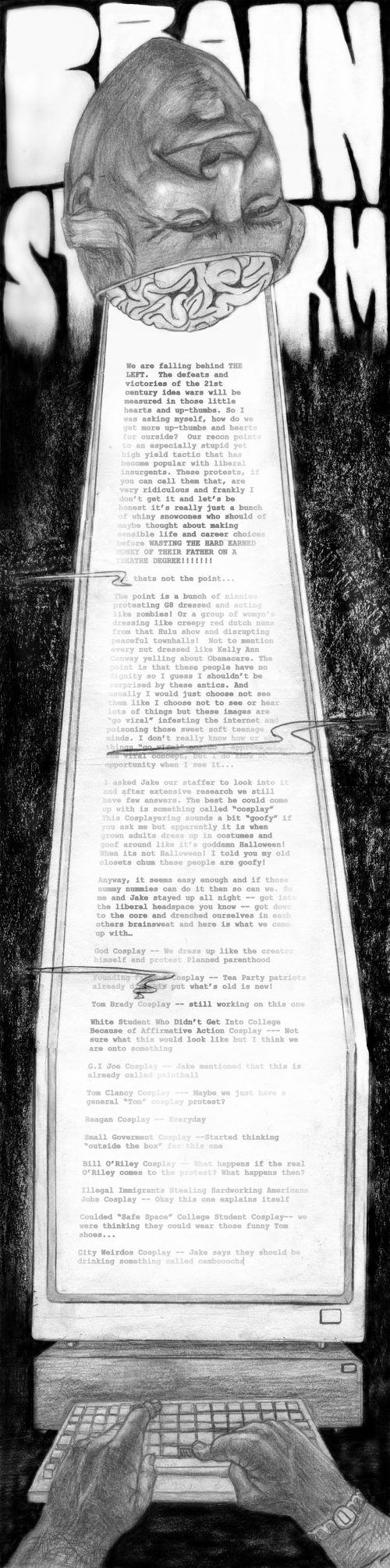 Artblog | When a brainstorm goes bad