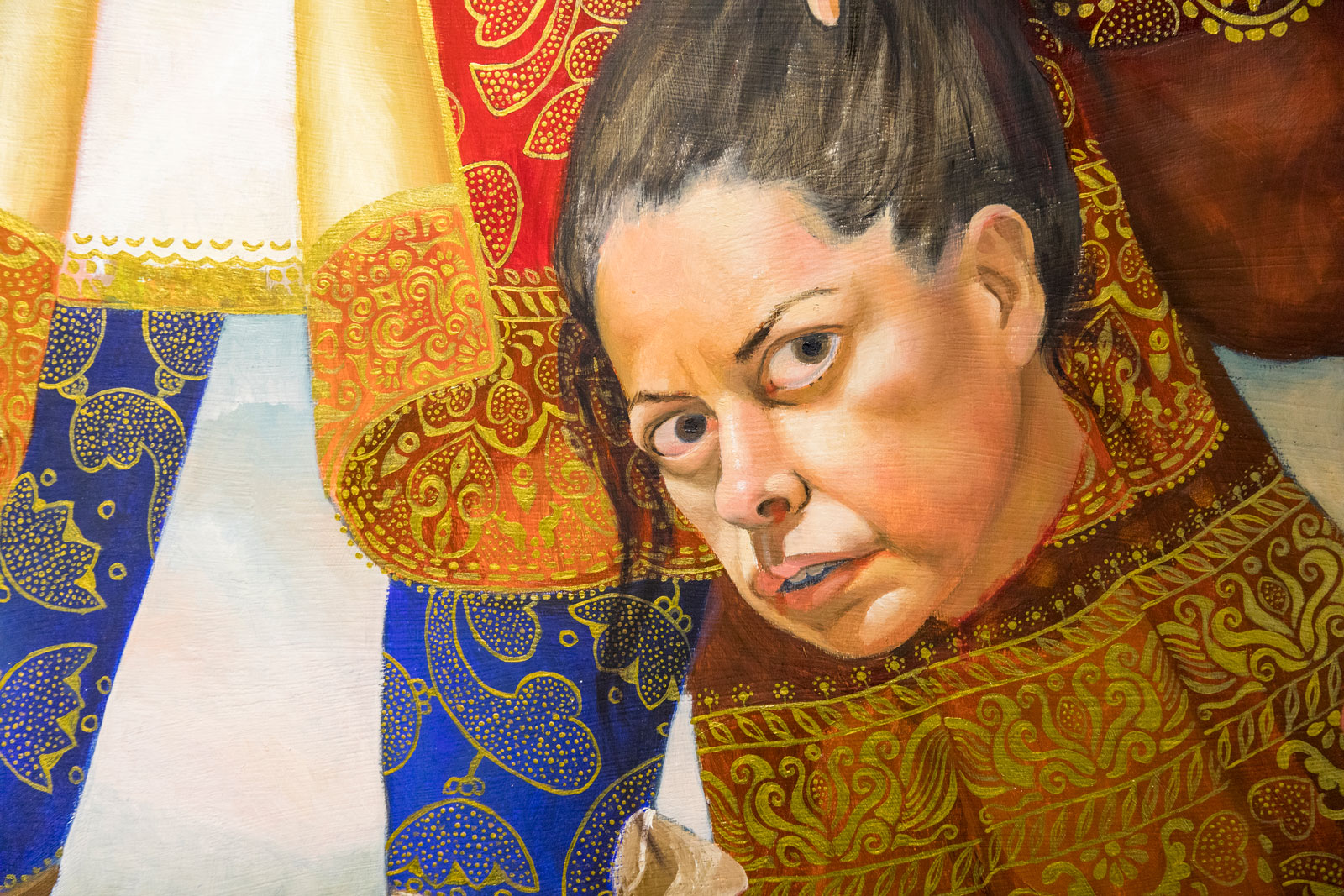 Artblog | Kukuli Velarde wears many faces in The Complicit Eye at ...