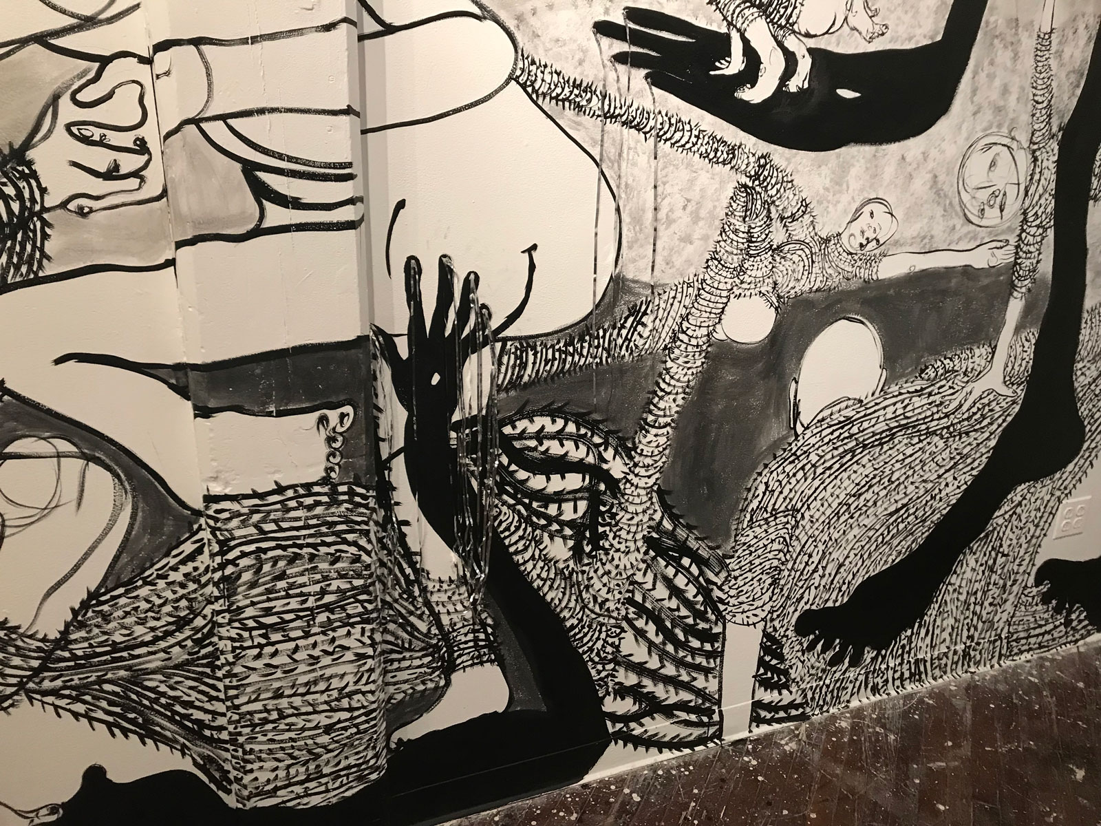 Artblog | Yoga poses at Grizzly Grizzly, in William Downs’s surreal ...