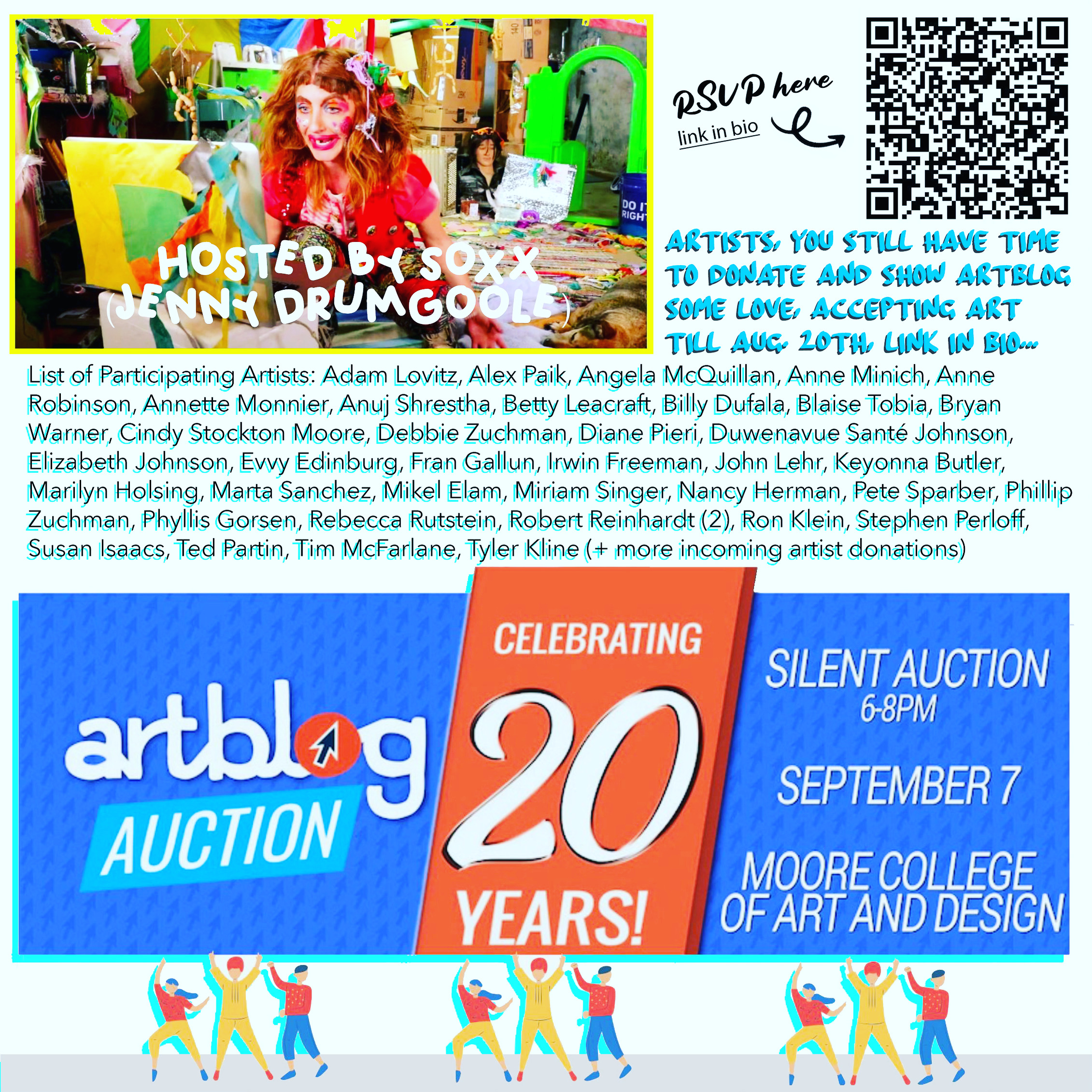 Artblog | Artblog’s 20th Birthday party and Fundraiser September 7 at ...